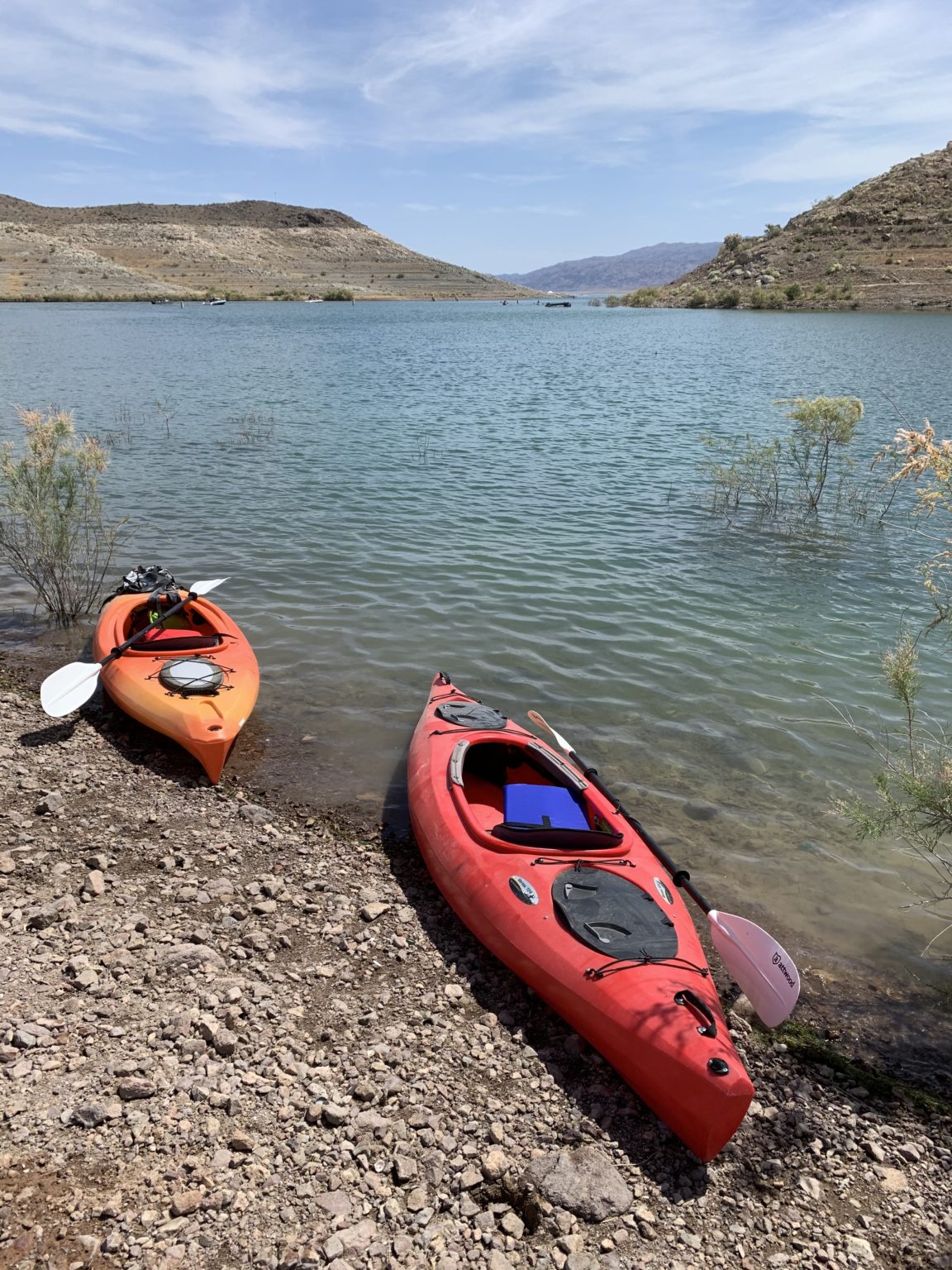 Kayaking On Lake Mead- Nevada | Scout N' About